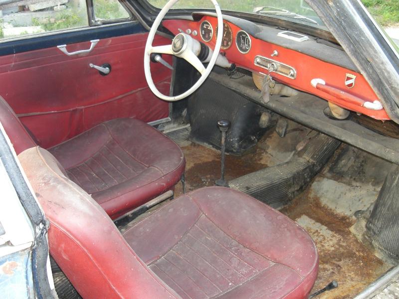 Vendo Fiat 600 Moretti Coupe' 1963 molto rara