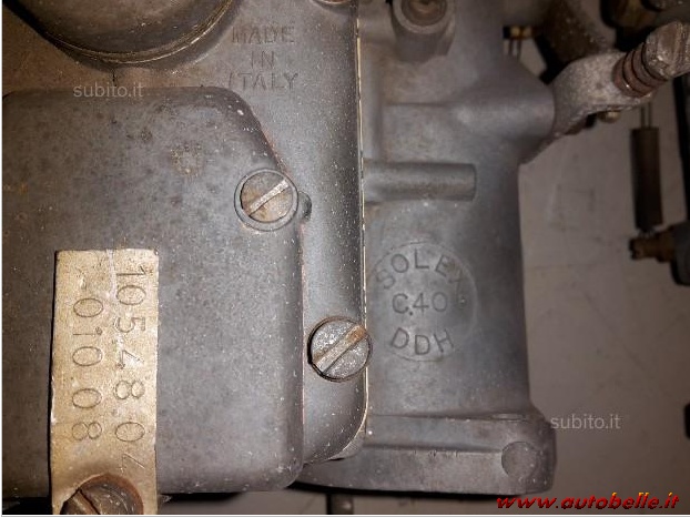 Vendo Coppia carburatori Solex C 40 DDH revisionati