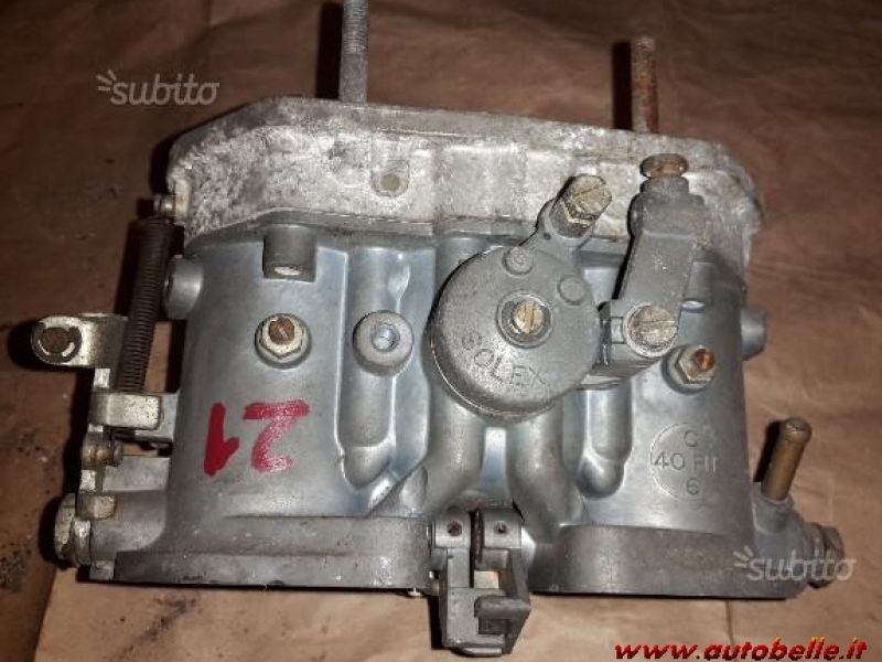 Vendo Carburatori Solex C40 PII6 da revisione o ricambi