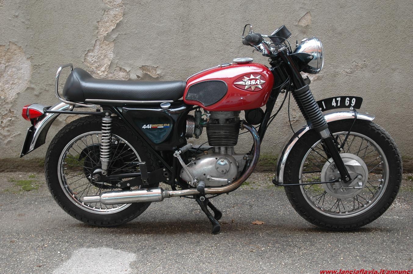 Vendo moto bsa b44 ss