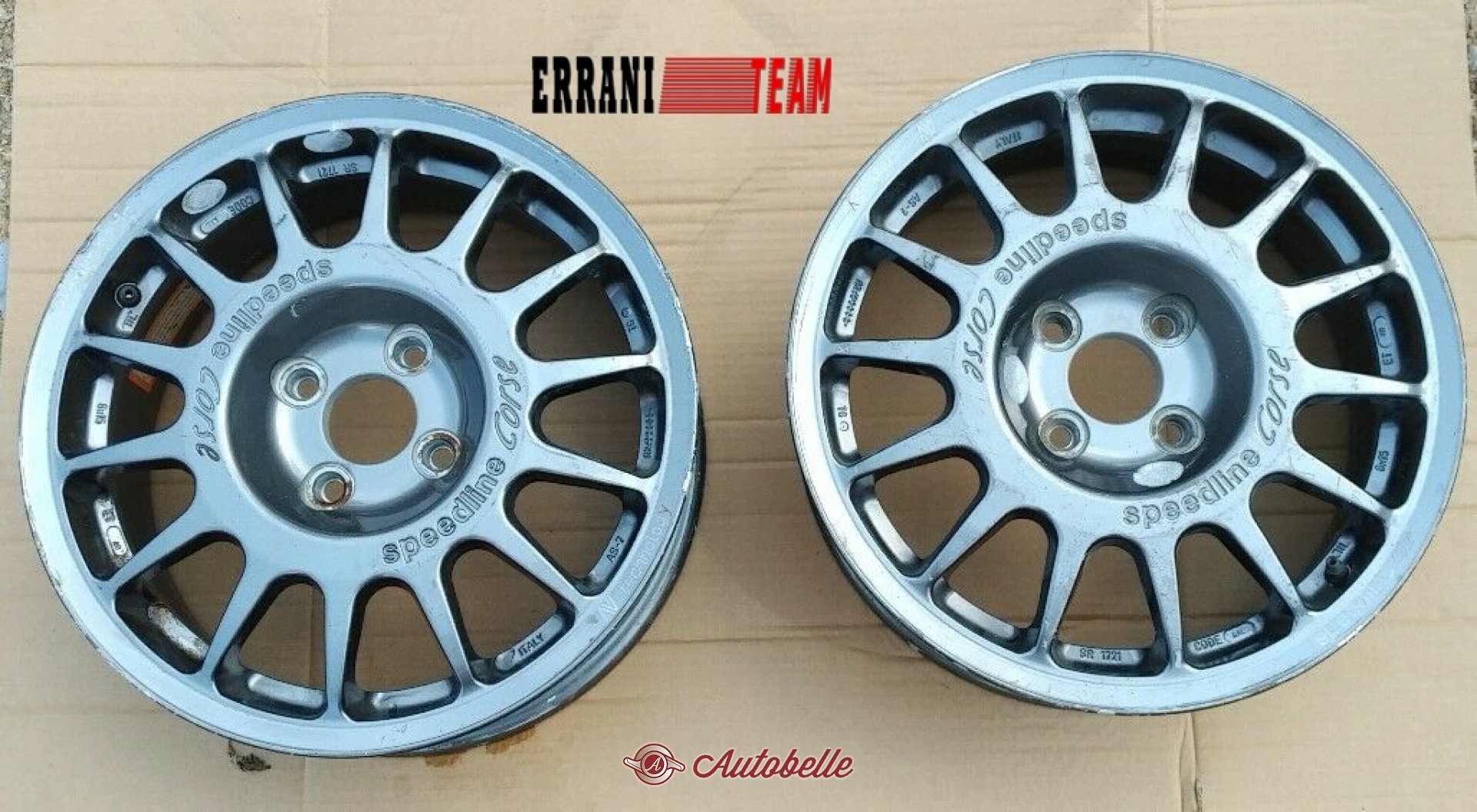 For sale 2 cerchi Speedline Corse SR 1721 6J x R15 ET40 - 2 wheels