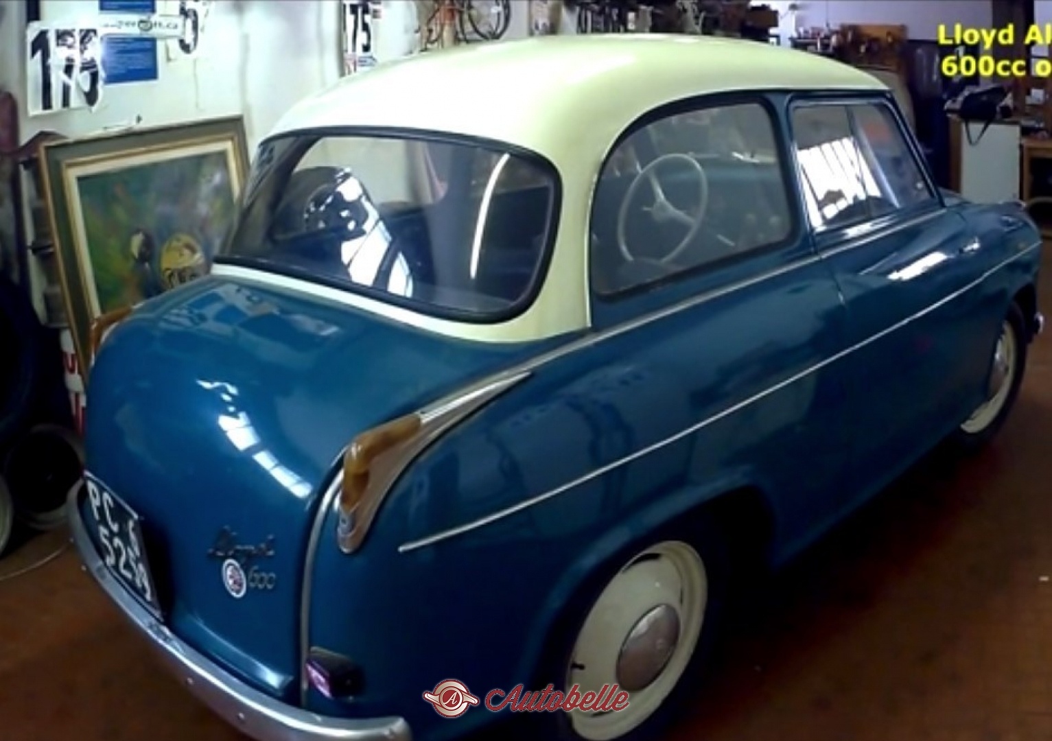 Vendo Vendesi auto da collezione LLOYD 1957 600cc omologata ASI targa ORO