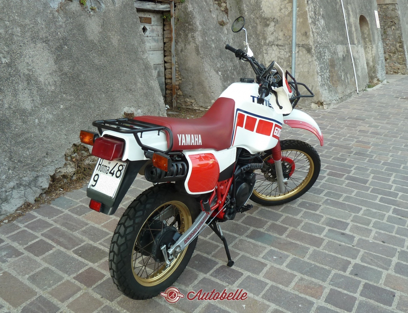 Scambio YAMAHA XT600Z 1VJ 1987 TARGA ROMA 48