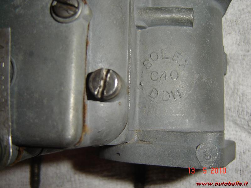 Vendo Carburatori Solex C40 DDH