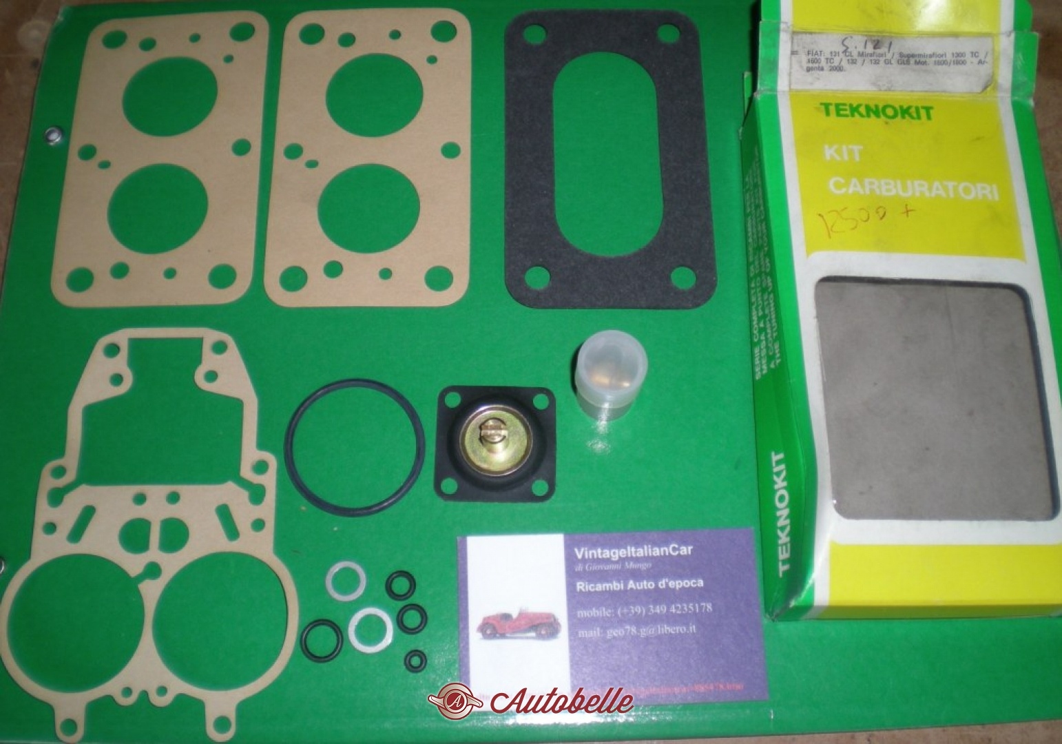 Vendo kit carburatore fiat Mirafiori 131 CL Supermirafiori 1300 TC 1600 ...